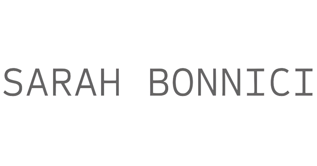SARAH BONNICI | OFFICIAL SITE
